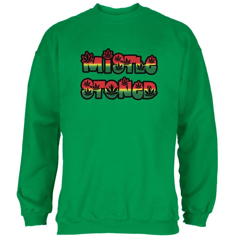 Christmas Mistlestoned Mistletoe Mens Sweatshirt – BadlandsChugs